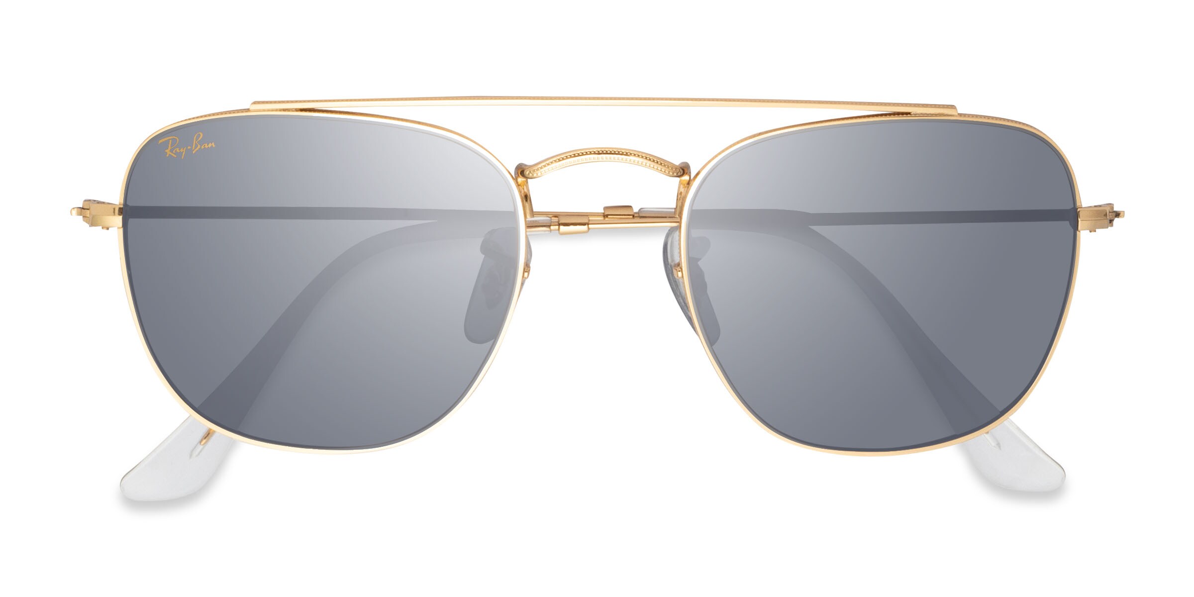 Ray-Ban RB3557 - Aviator Legend Gold Frame Prescription Sunglasses ...