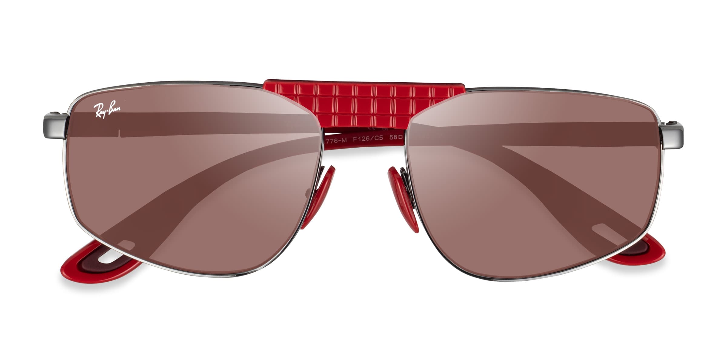 Ray-Ban RB3776M - Aviator Gunmetal Frame Prescription Sunglasses ...