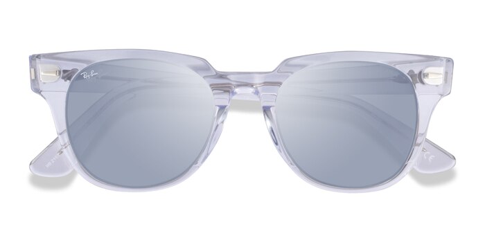 Ray-Ban RB2168 Meteor - Square Transparent Frame Prescription ...