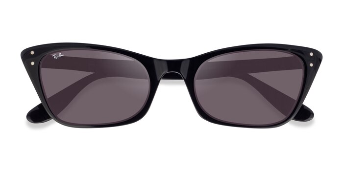 Ray-Ban RB2299 - Cat Eye Black Frame Sunglasses For Women ...