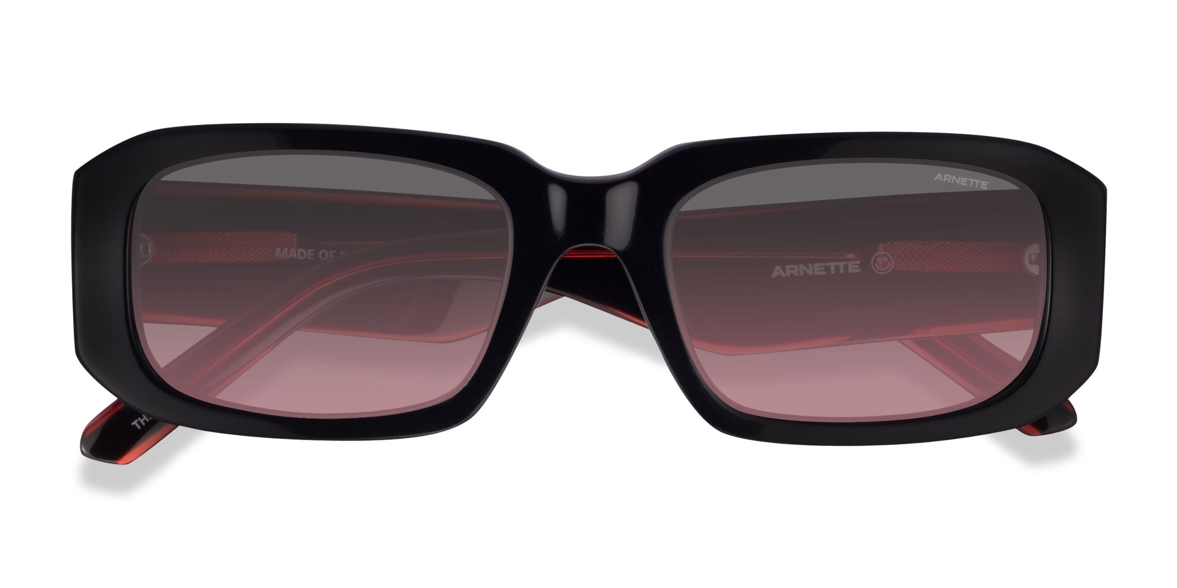 ARNETTE Thekidd - Square Black Frame Prescription Sunglasses ...