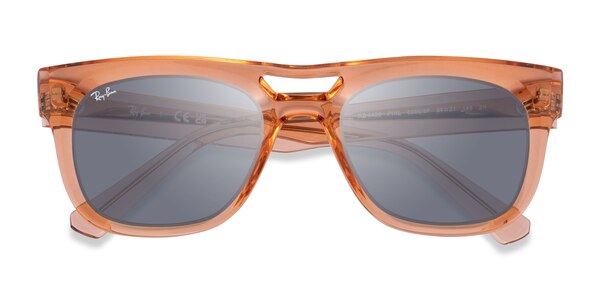 Ray-Ban RB4426 Phil - Aviator Clear Orange Frame Prescription ...