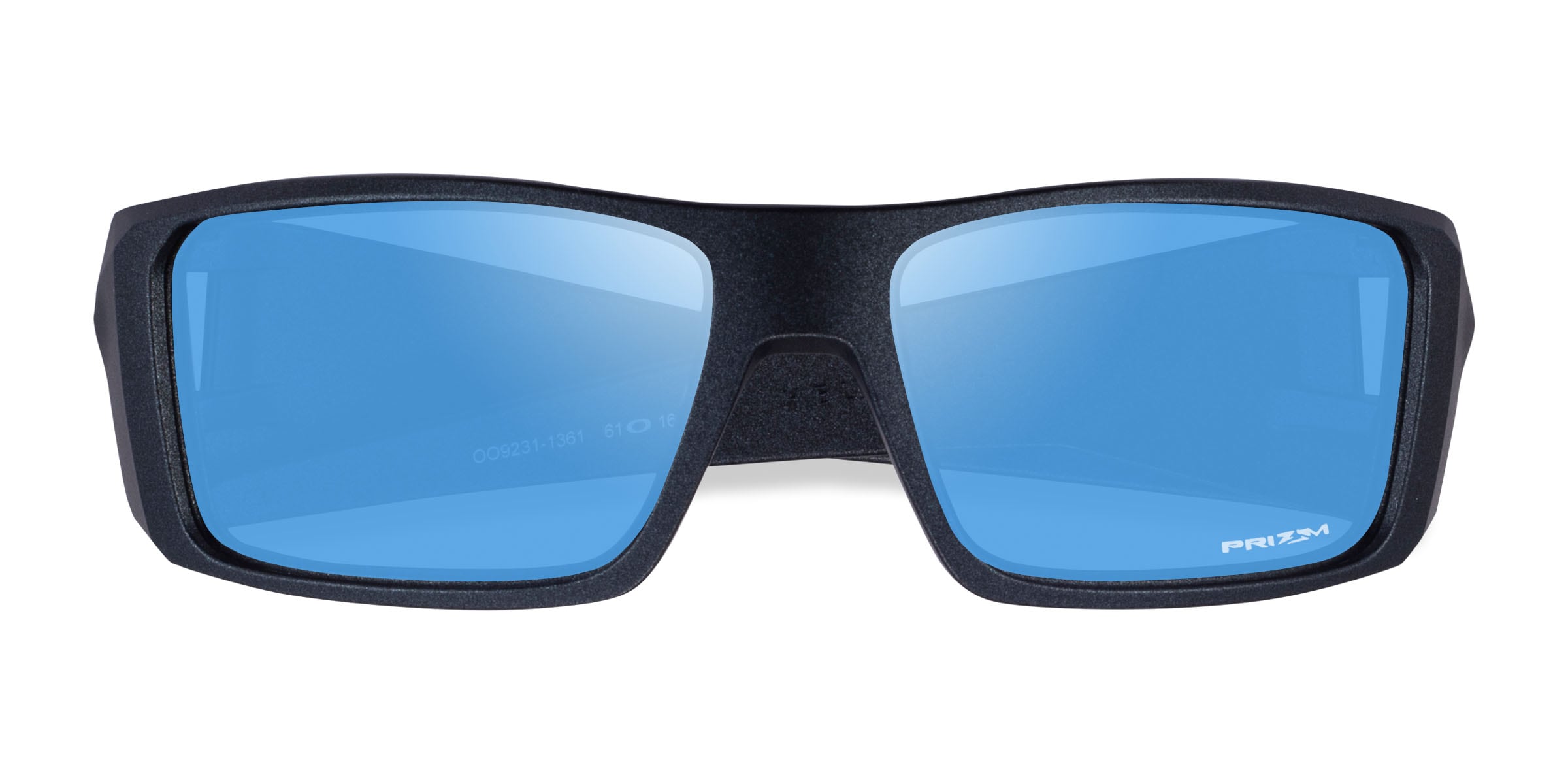 Oakley Heliostat - Rectangle Matte Blue Frame Sunglasses For Men ...