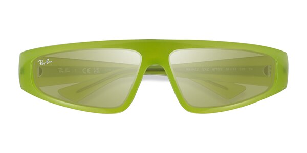 Ray-Ban RB4432 Izaz - Geometric Apple Green Frame Prescription Sunglasses | Eyebuydirect Canada
