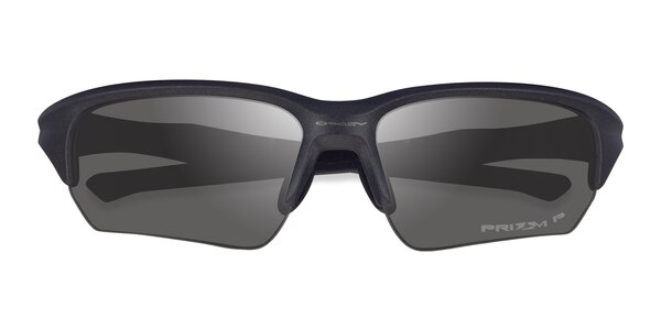 Oakley Flak Beta Rectangle Matte Gray Frame Prescription Sunglasses