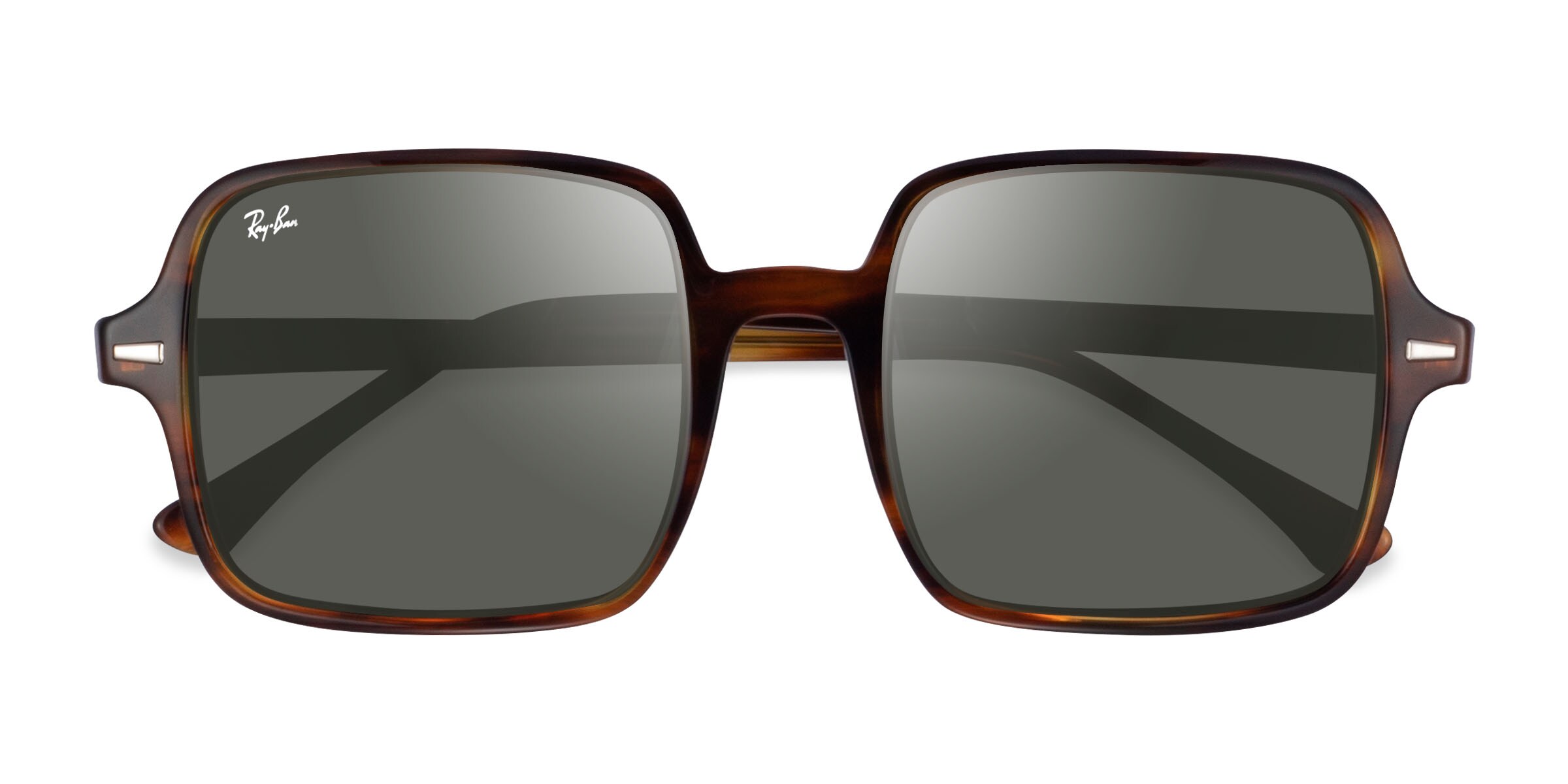 Ray-Ban RB1973 Square Ii - Square Tortoise Frame Prescription ...