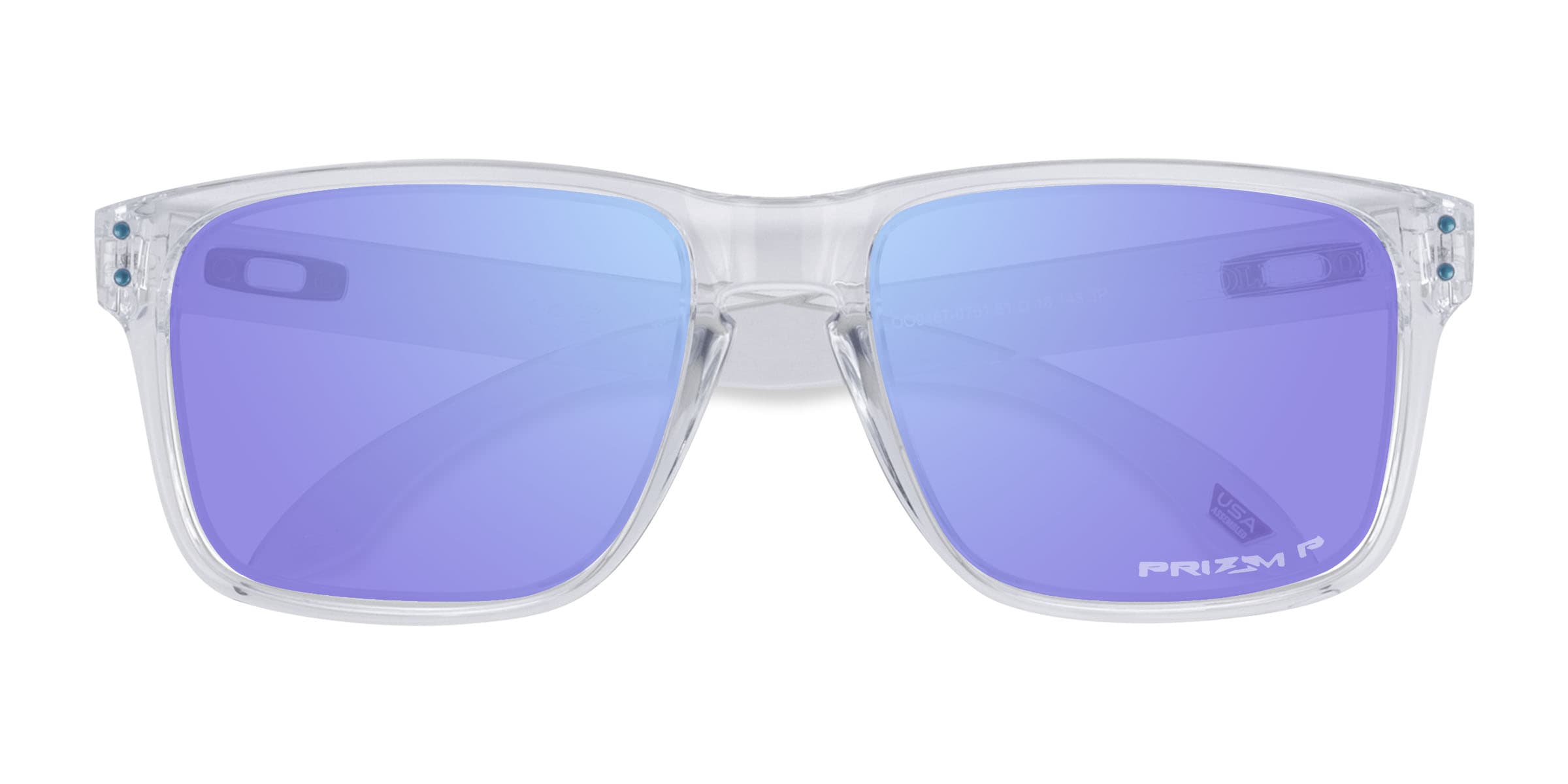 Oakley OO9487 Holbrook - Square Clear Frame Prescription Sunglasses ...