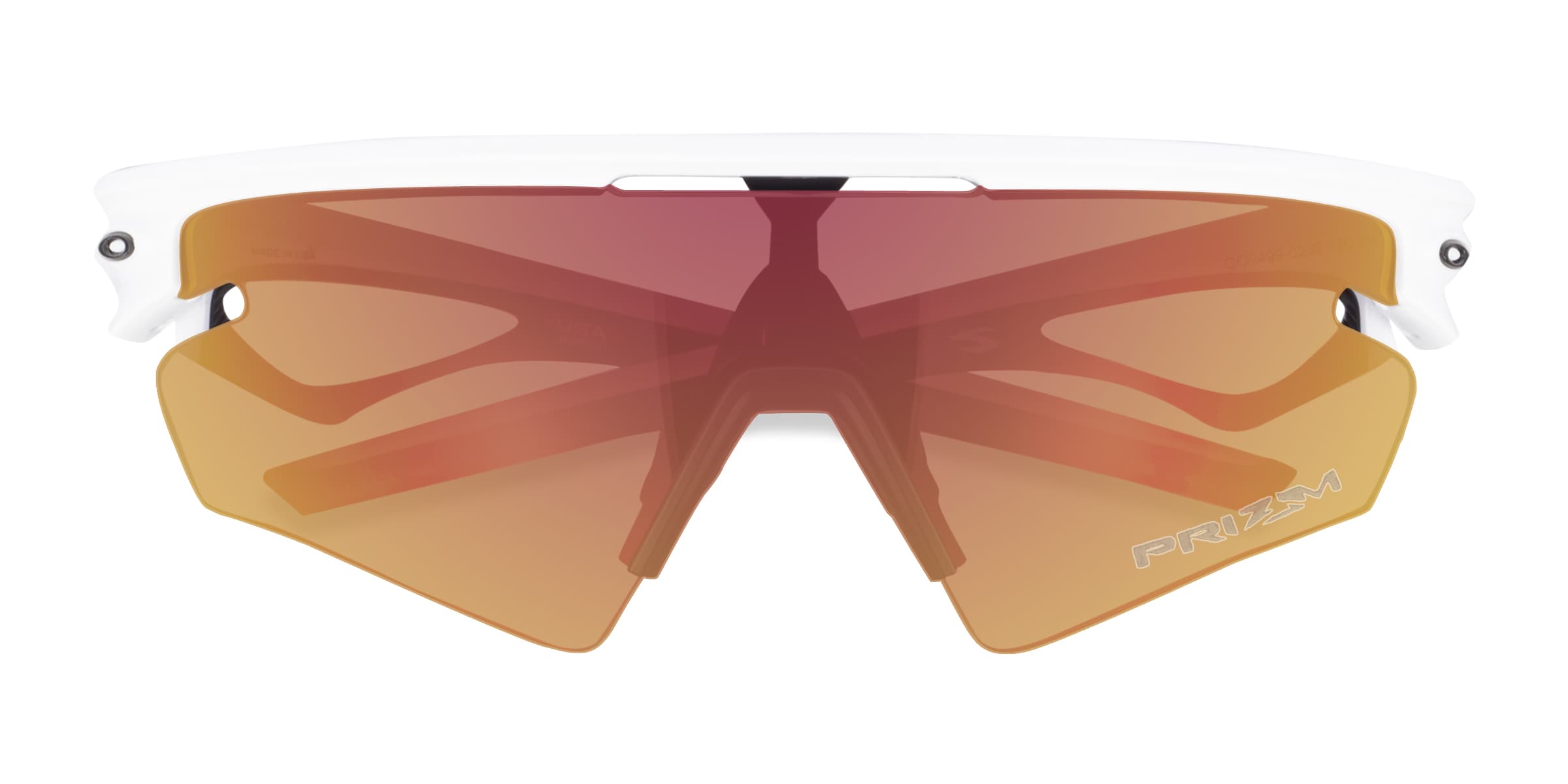 Oakley Sphaera - Rectangle Matte White Frame Prescription Sunglasses ...