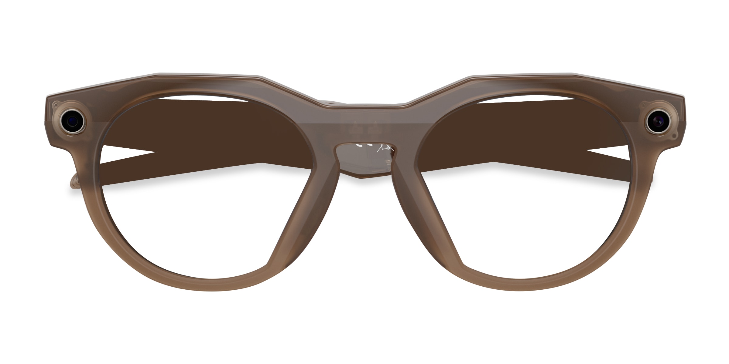 Oakley Meta HSTN - Round Brown Smoke Frame | Eyebuydirect