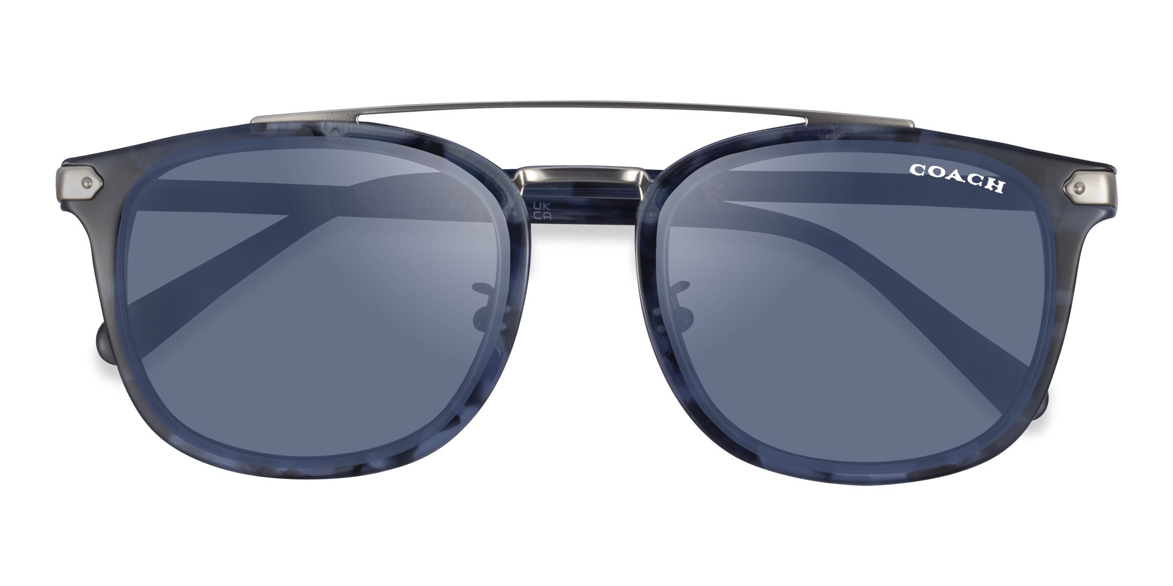 Coach HC8382 Cl913 - Aviator Blue Tortoise Frame Coach HC8382 Cl913 - Aviator Blue Tortoise Frame