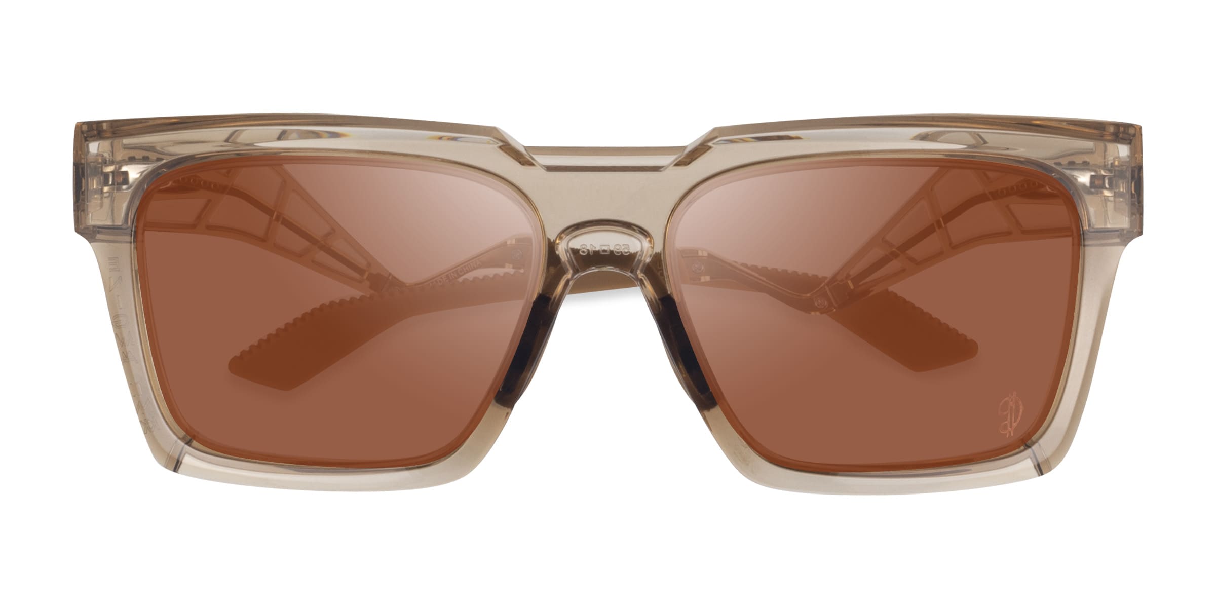Oakley OO9485 Enigma Ink - Square Transparent Warm Brown Frame ...