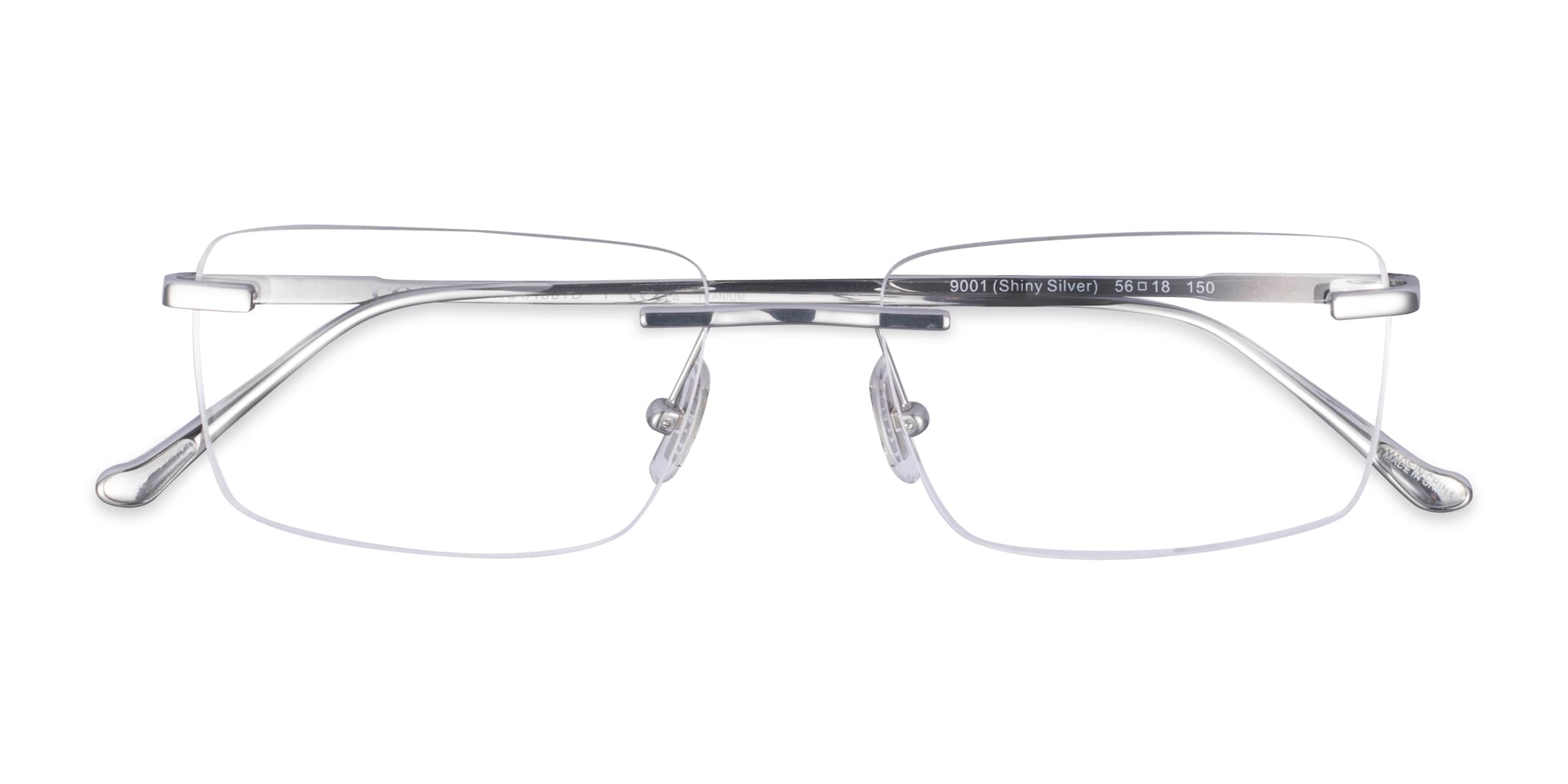Coach HC5196TD - Rectangle Shiny Silver Frame Eyeglasses | Eyebuydirect ...
