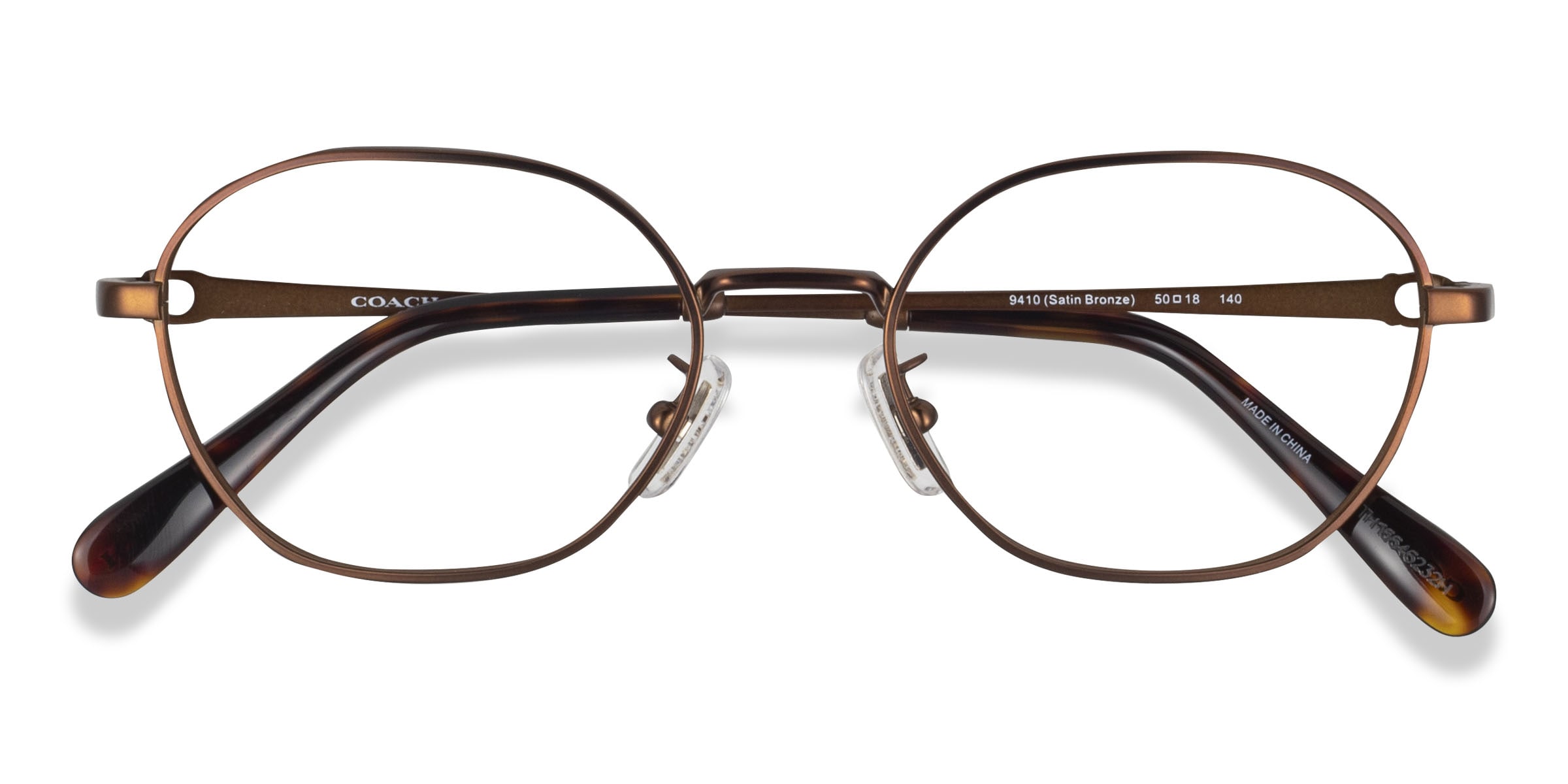 Coach HC5194TD - Oval Satin Bronze Frame Eyeglasses | Eyebuydirect
