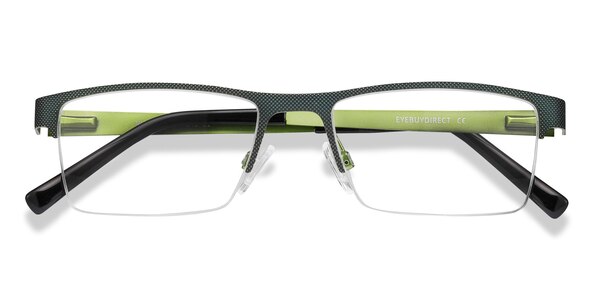 Vine Rectangle Green Glasses for Men | Eyebuydirect