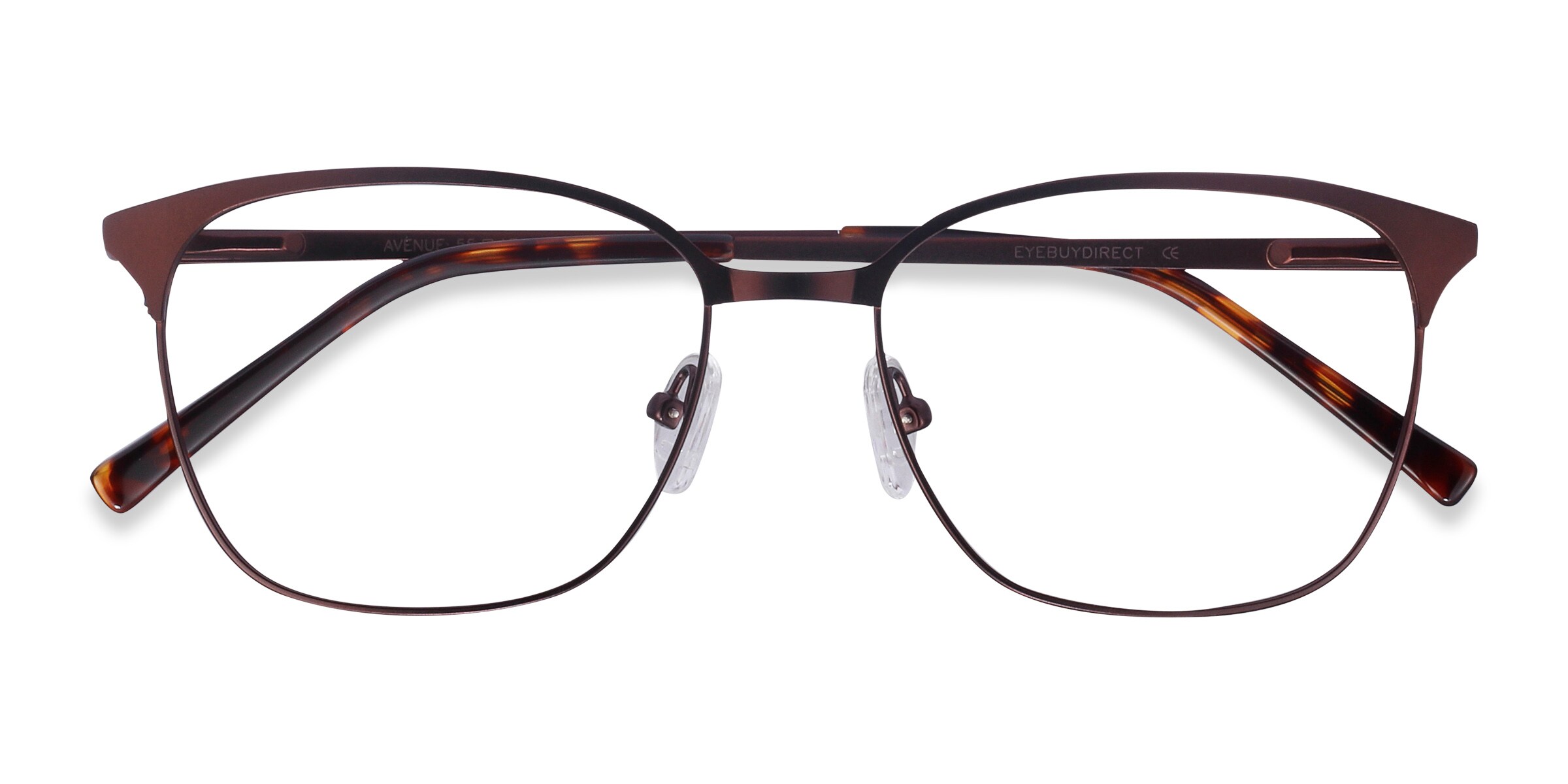 Avenue - Earth-Toned Streamlined Metal Frames | Eyebuydirect Canada