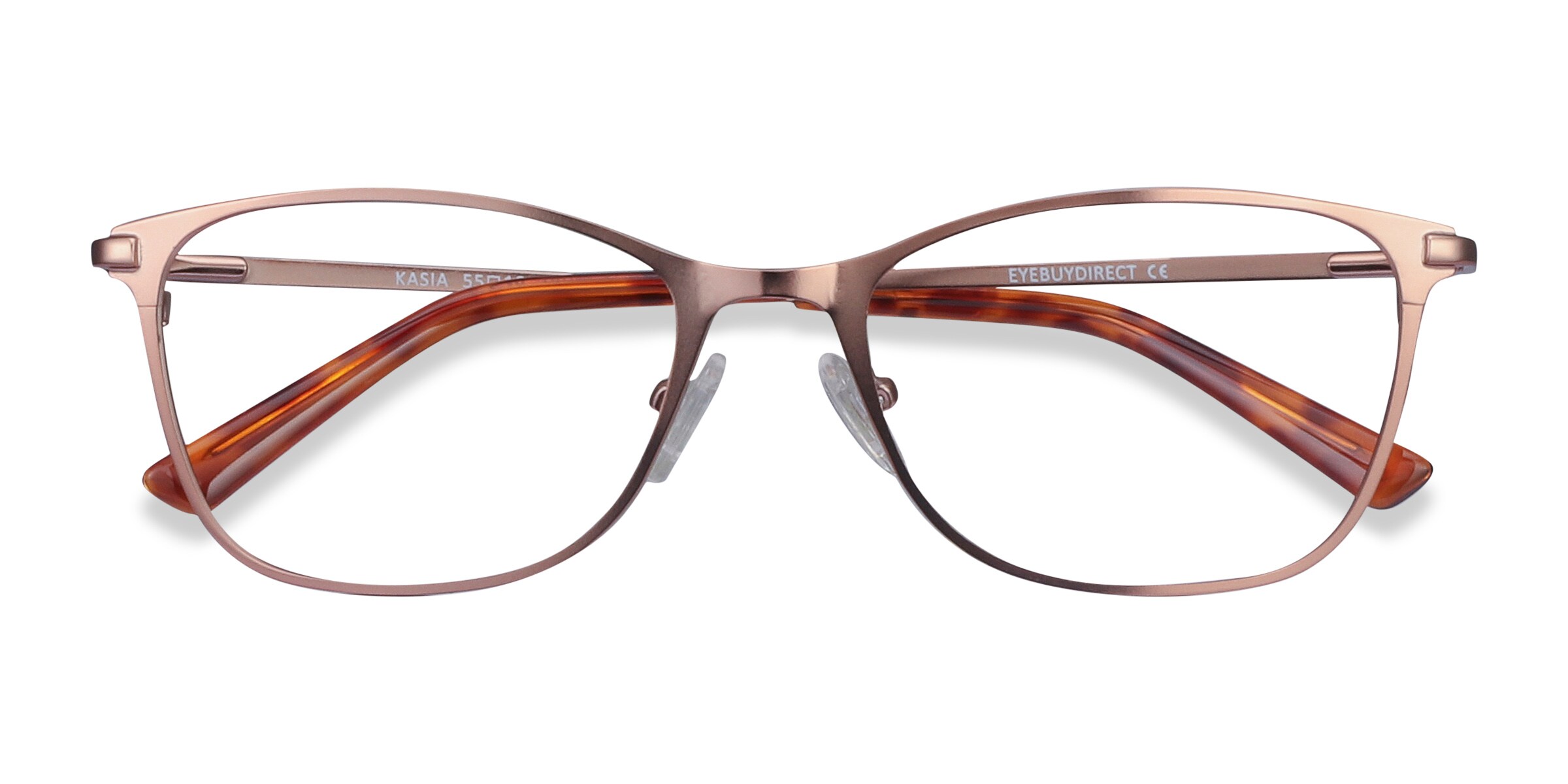 Kasia Cat Eye Rose Gold Glasses for Women | Eyebuydirect