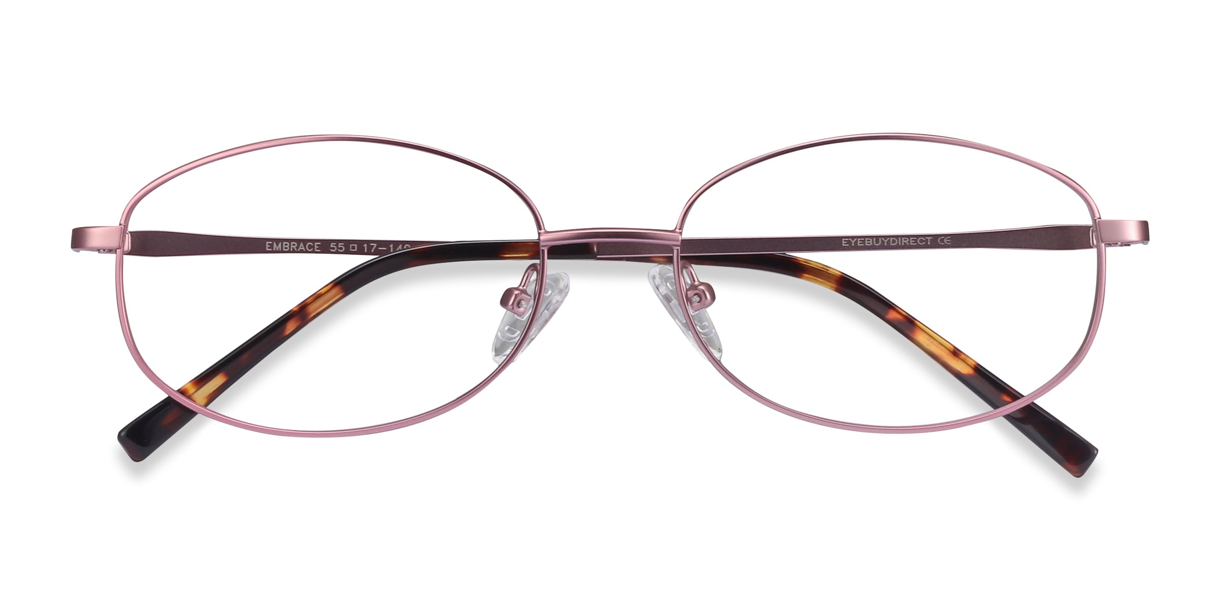 Embrace - Charming Pink Oval Glasses | Eyebuydirect Canada