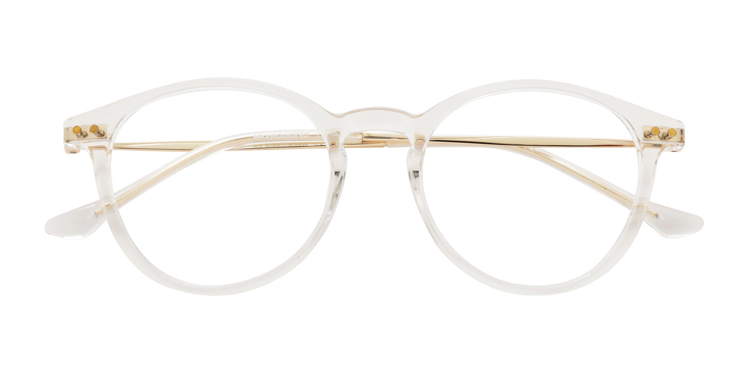 Amity Round Clear Full Rim Eyeglasses | Eyebuydirect Canada