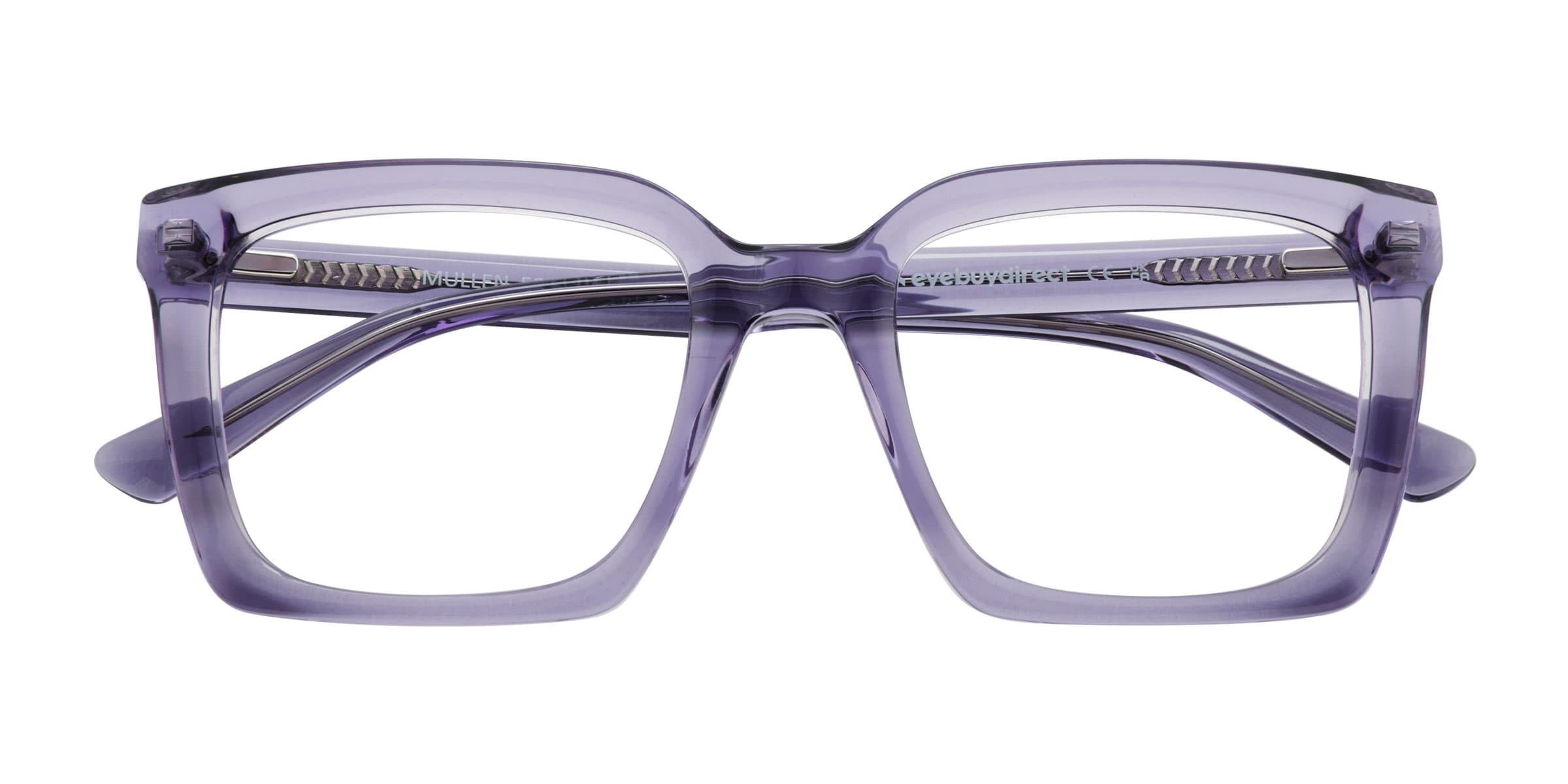 Mullen Square Purple Full Rim Eyeglasses | Eyebuydirect