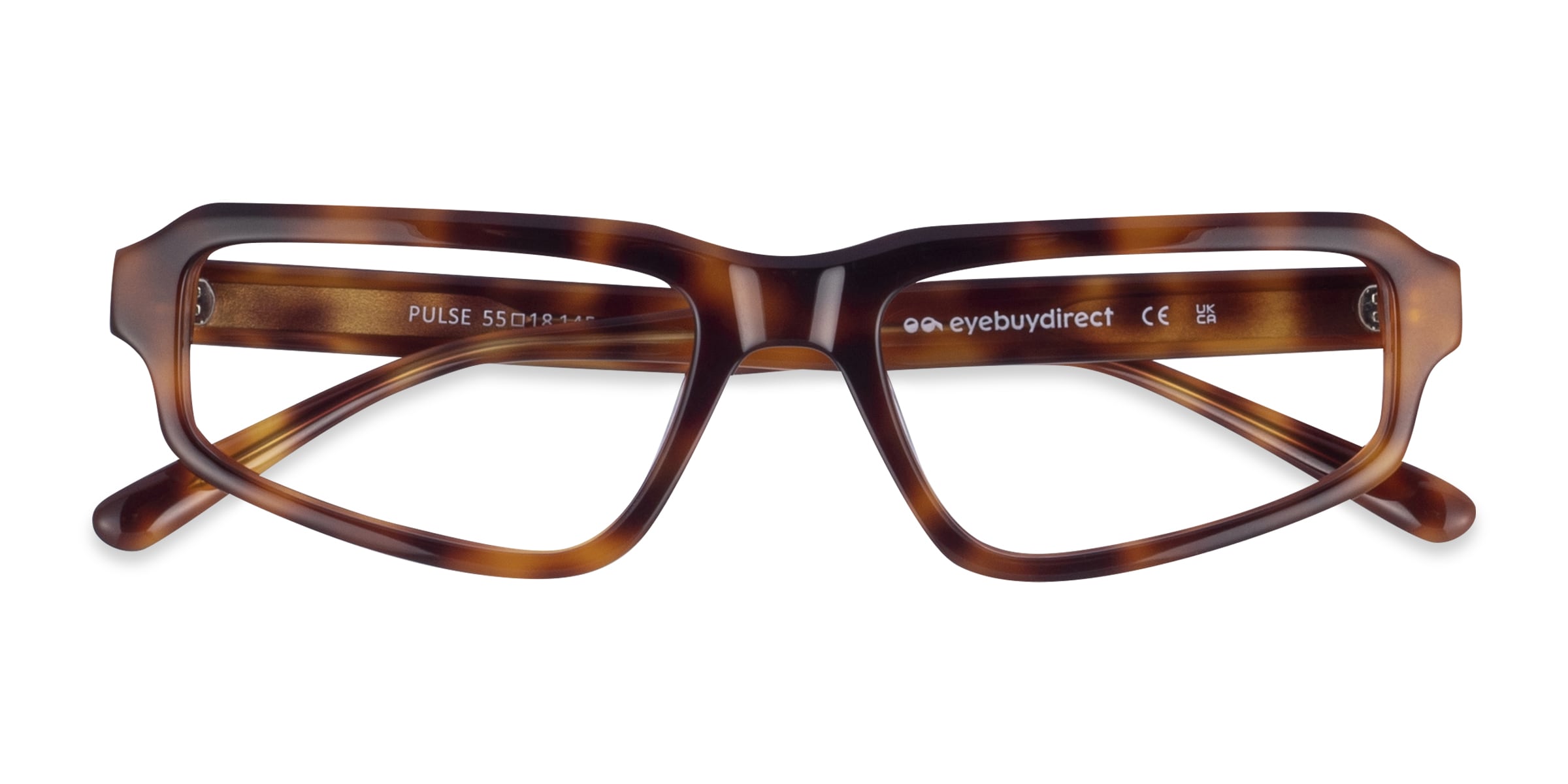 Pulse Rectangle Tortoise Glasses for Women | Eyebuydirect