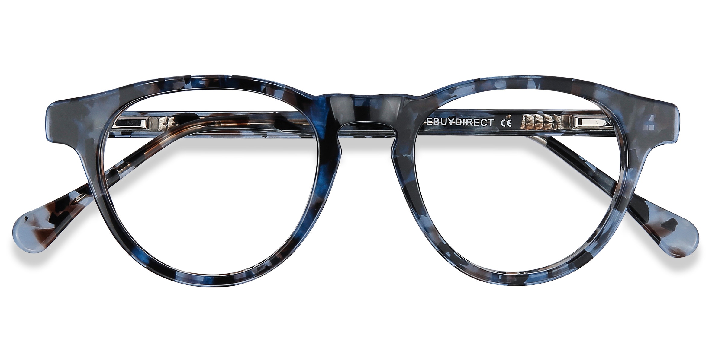 Marine - Blue-Tortoise Frames with Depth | Eyebuydirect