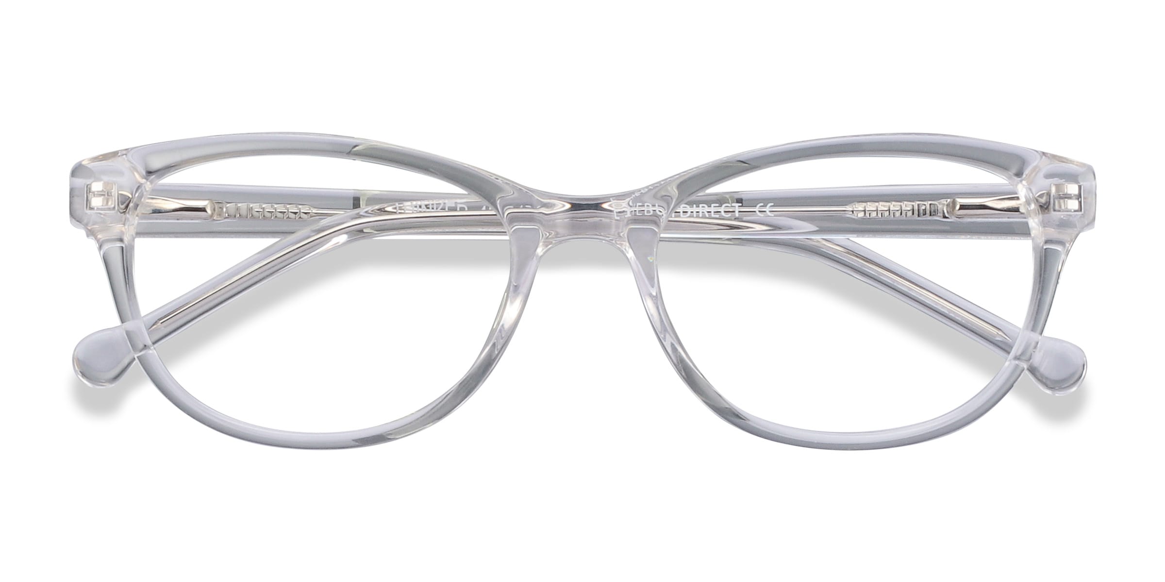 Thinker - Clear Cat-Eye Frames with Flair | Eyebuydirect