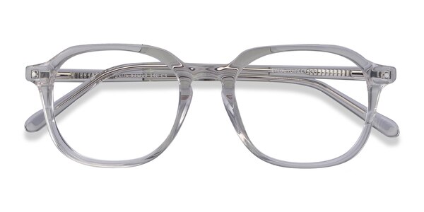 Atlantic Geometric Clear Full Rim Eyeglasses | Eyebuydirect