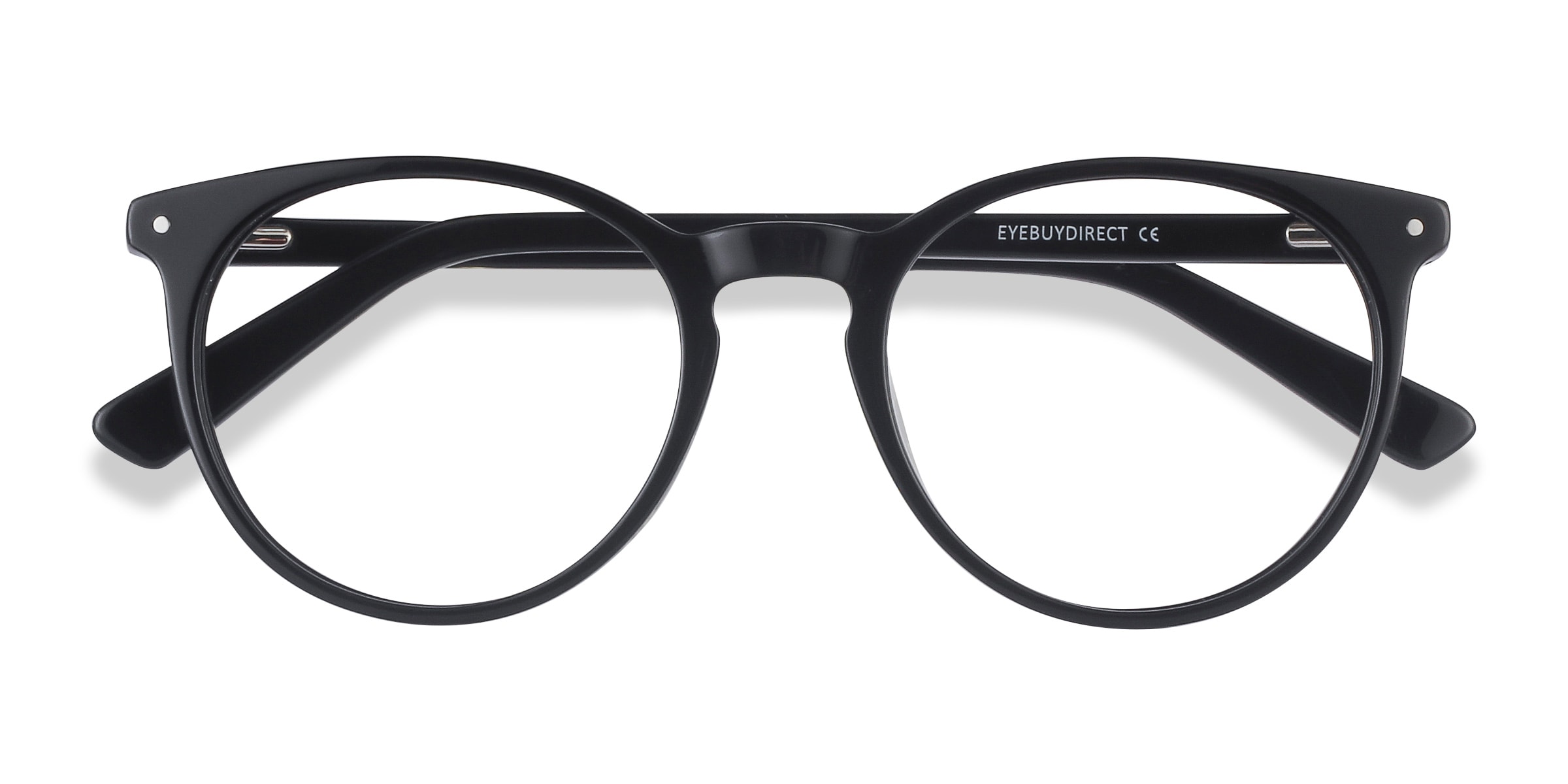 Fleury Round Black Glasses For Women Eyebuydirect
