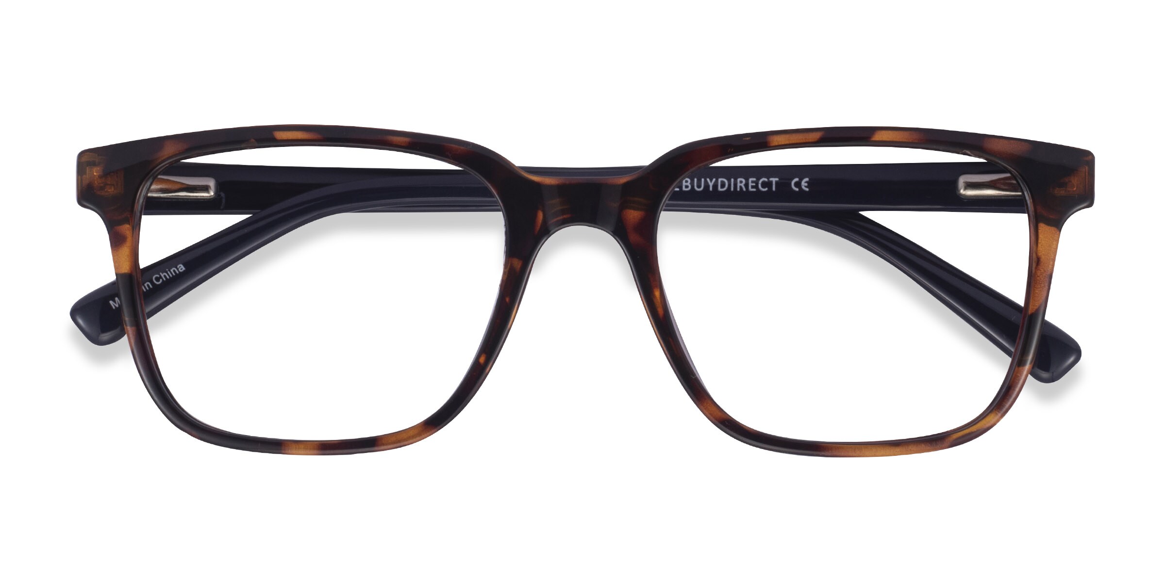 Boat Rectangle Tortoise Navy Glasses For Kids | Eyebuydirect Canada