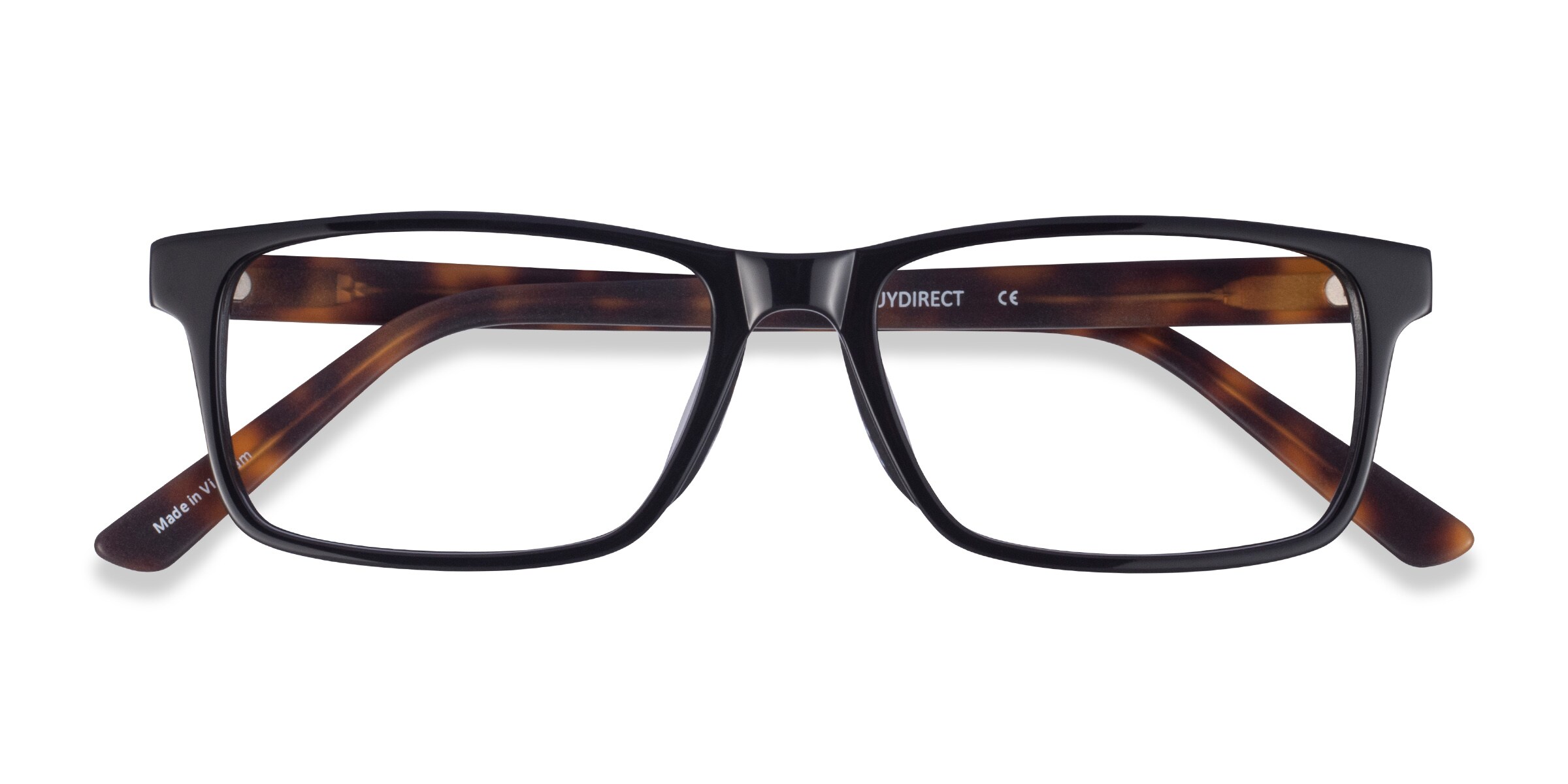 Osmotic Rectangle Black Tortoise Glasses for Women | Eyebuydirect Canada