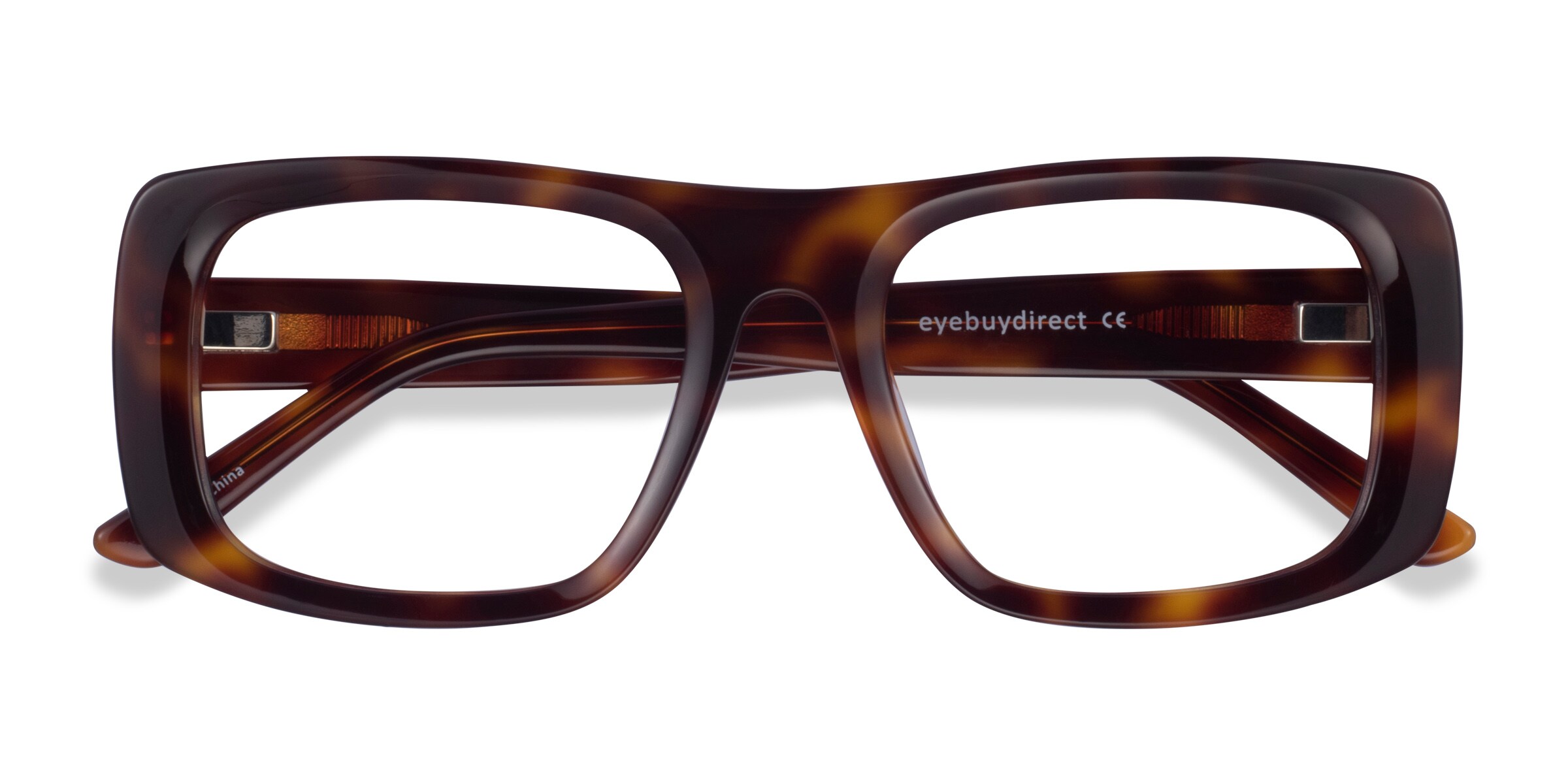Sonny Rectangle Tortoise Glasses for Men | Eyebuydirect Canada