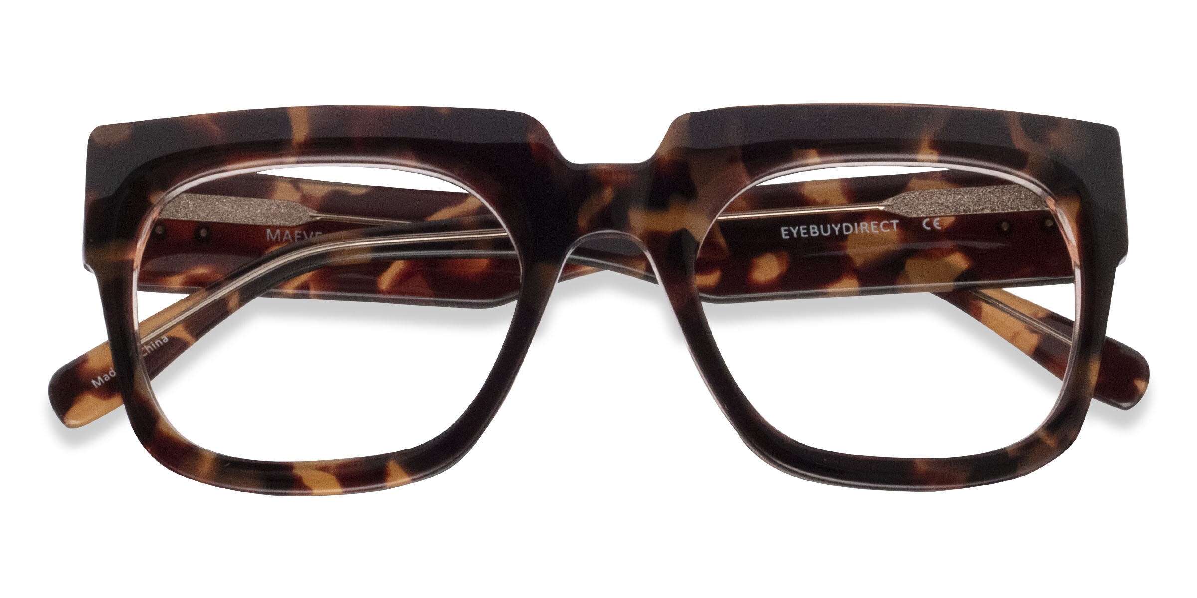 Maeve Square Tortoise Glasses for Women | Eyebuydirect
