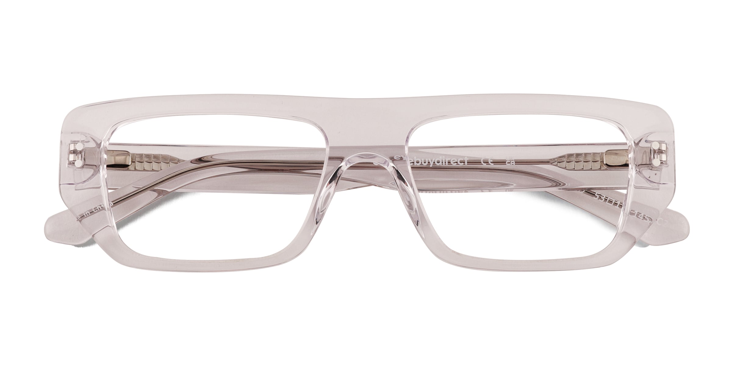 Reed Rectangle Clear Glasses for Men | Eyebuydirect