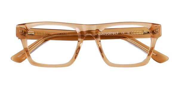 Veritas Cat Eye Yellow Full Rim Eyeglasses | Eyebuydirect Canada