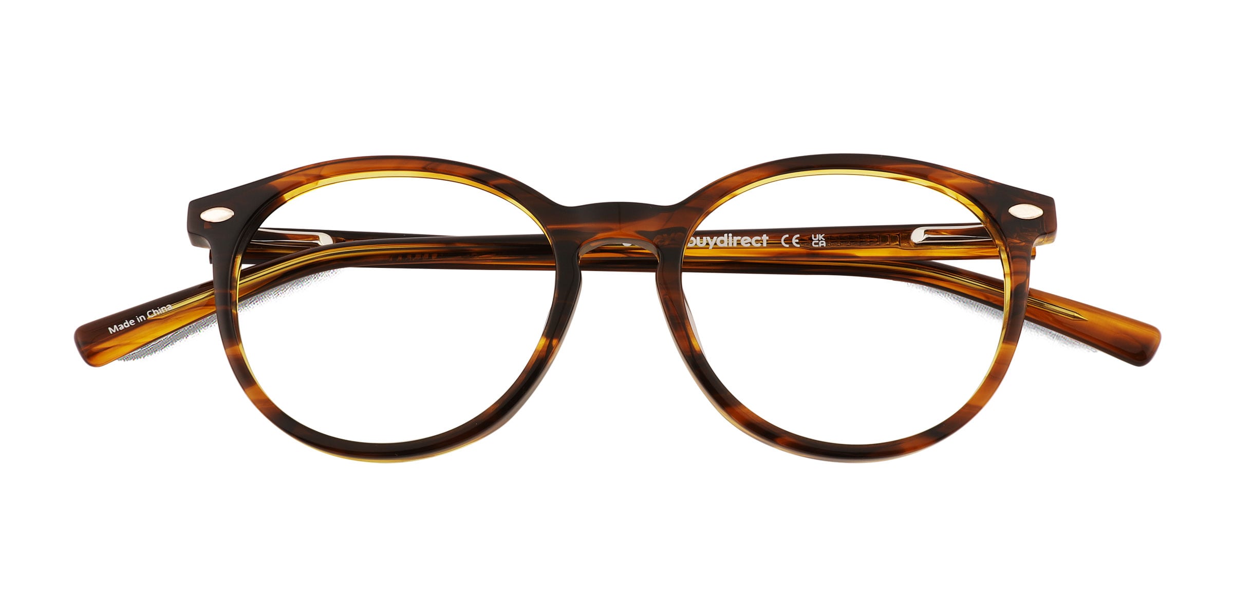 Lit Round Tortoise Glasses for Women | Eyebuydirect Canada