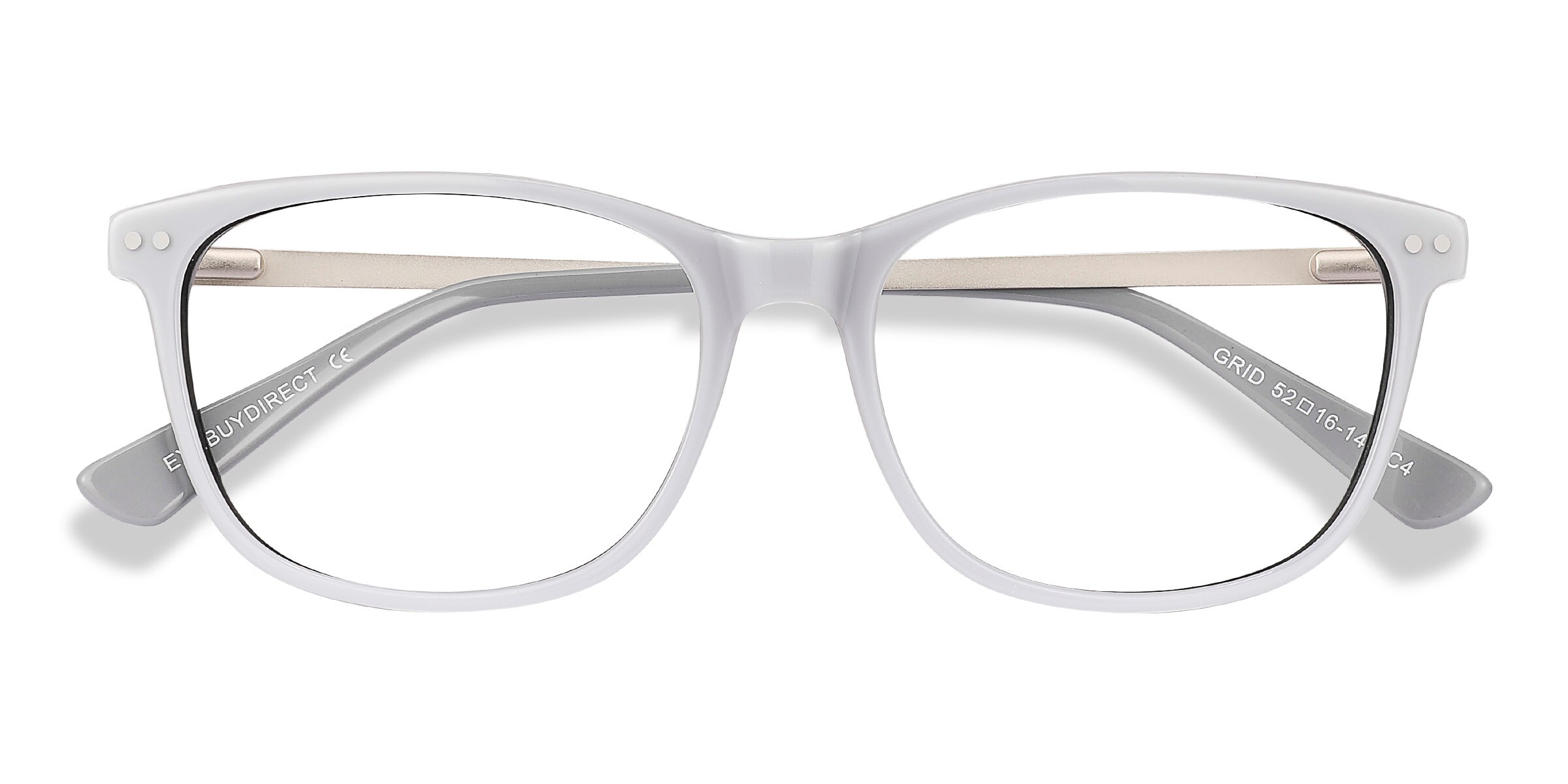 Grid Gray Glasses for Women | Eyebuydirect