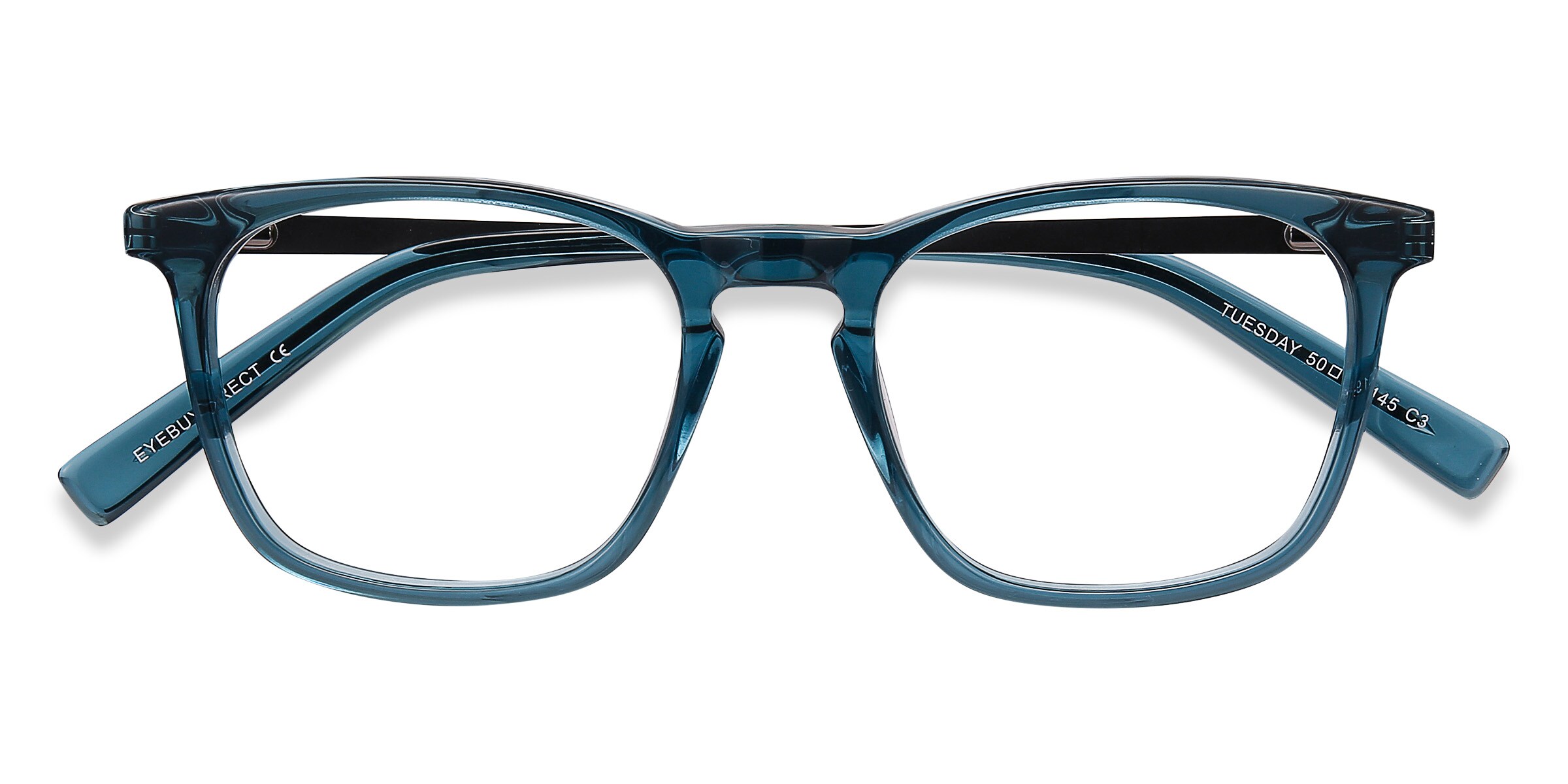 Tuesday - Trendy Transparent Frames in Color | Eyebuydirect Canada