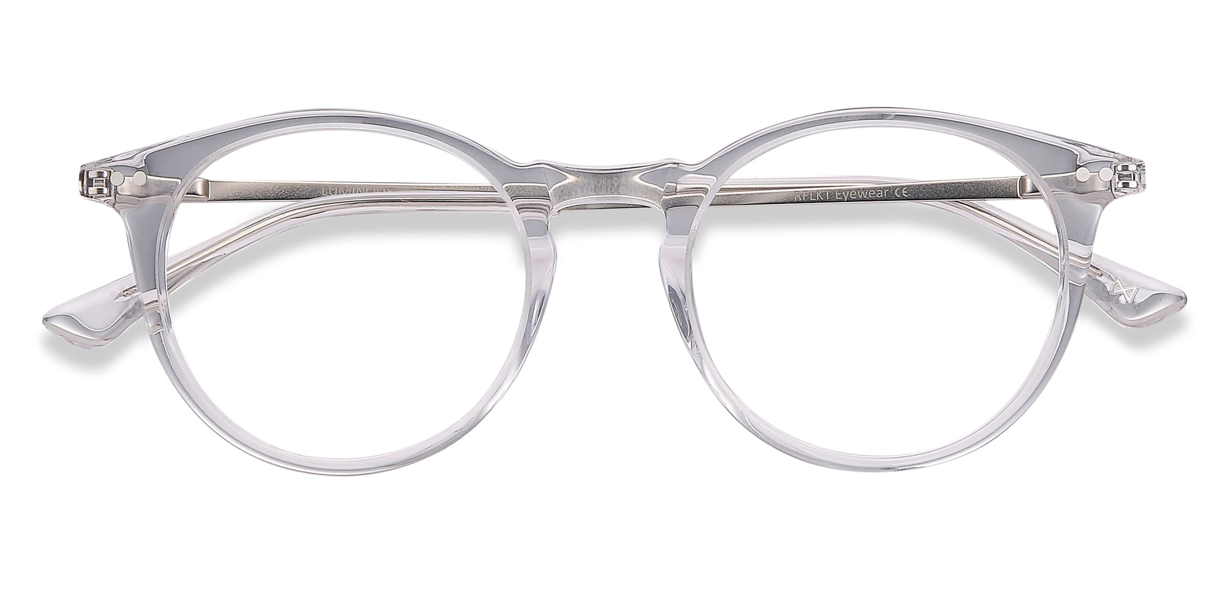 Luminous Round Clear Glasses for Women | Eyebuydirect