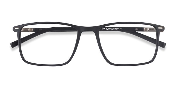 Simon Rectangle Black Glasses for Men | Eyebuydirect