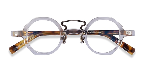 Very Round Clear Tortoise Full Rim Eyeglasses Eyebuydirect