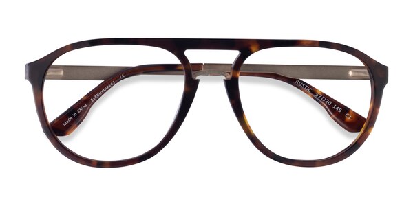 Rustic Aviator Tortoise Glasses for Men | Eyebuydirect