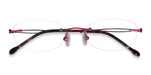 Create - Intricately-Detailed Red Frames | Eyebuydirect