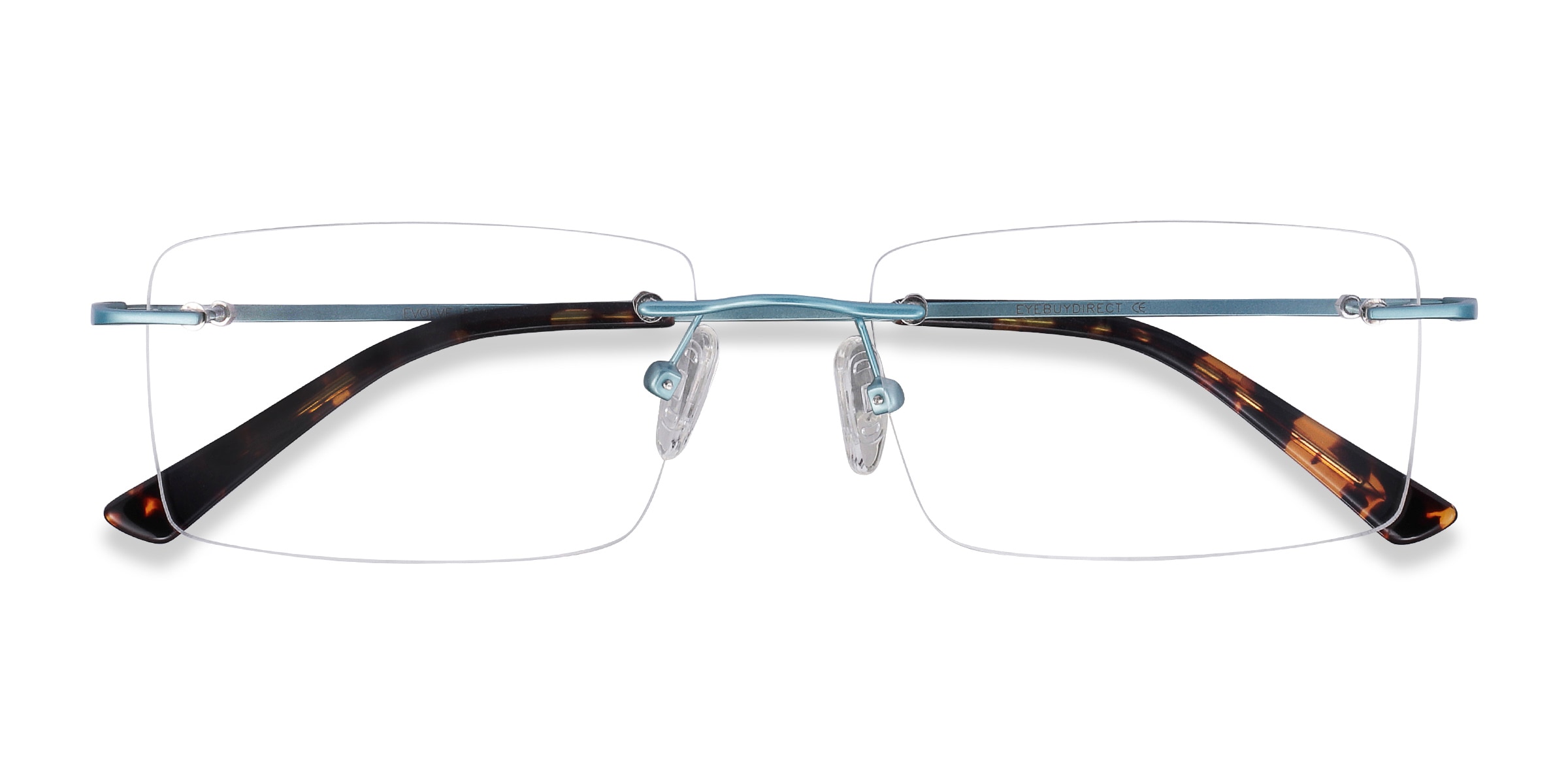 Evolve - Next-Level Blue Rimless Eyeglasses | Eyebuydirect Canada