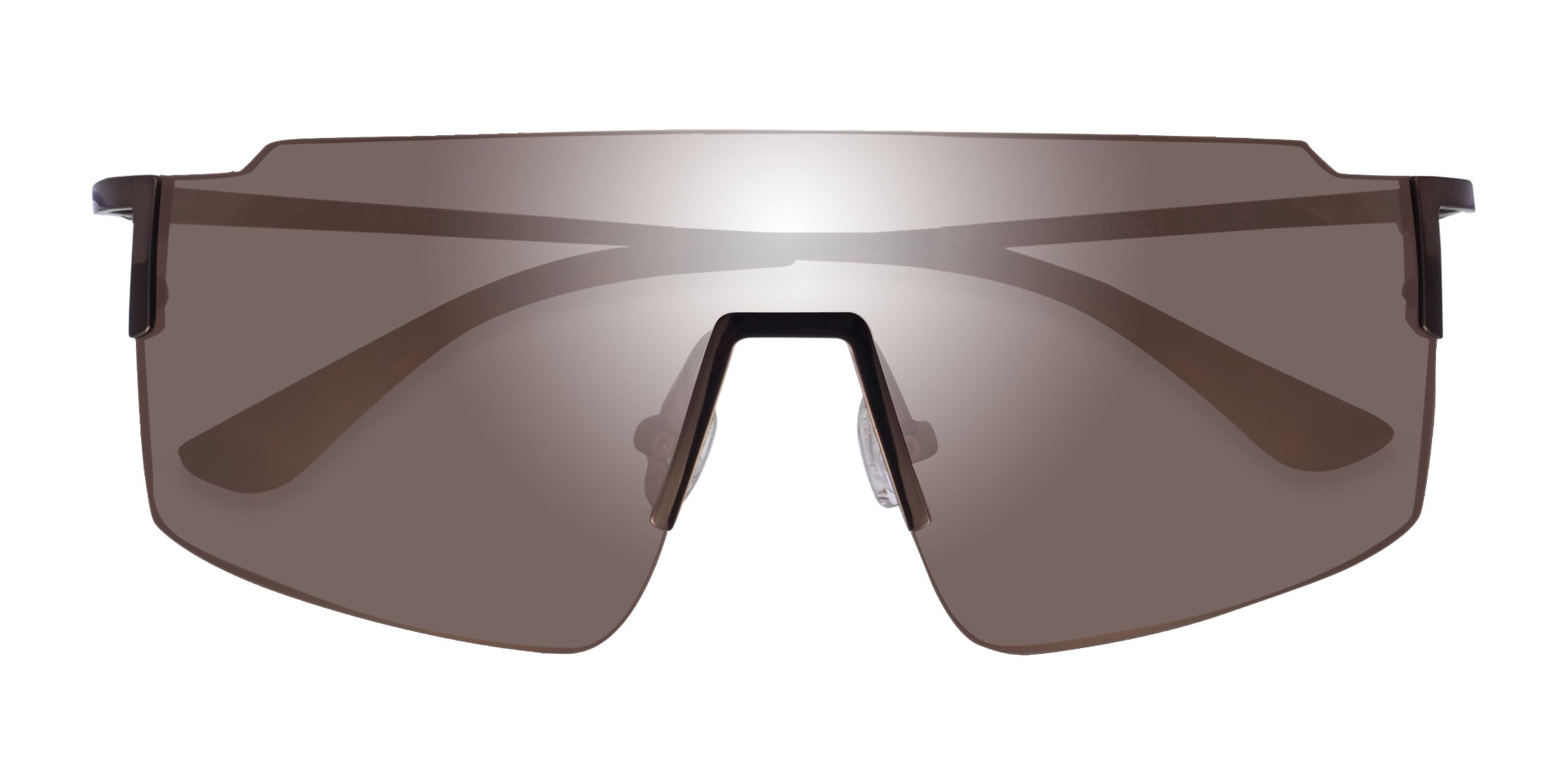 Ward - Square Bronze Frame Prescription Sunglasses | Eyebuydirect