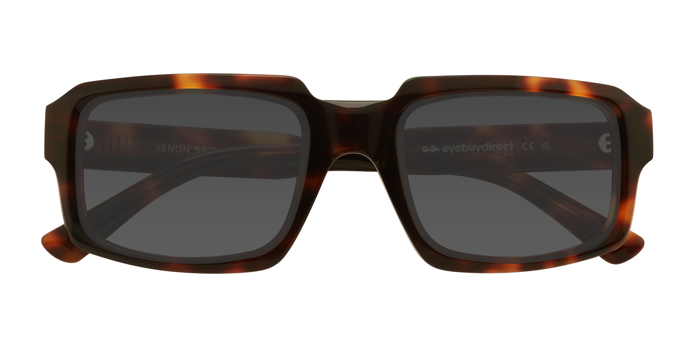 Xenon - Rectangle Tortoise Frame Sunglasses For Men | Eyebuydirect Canada