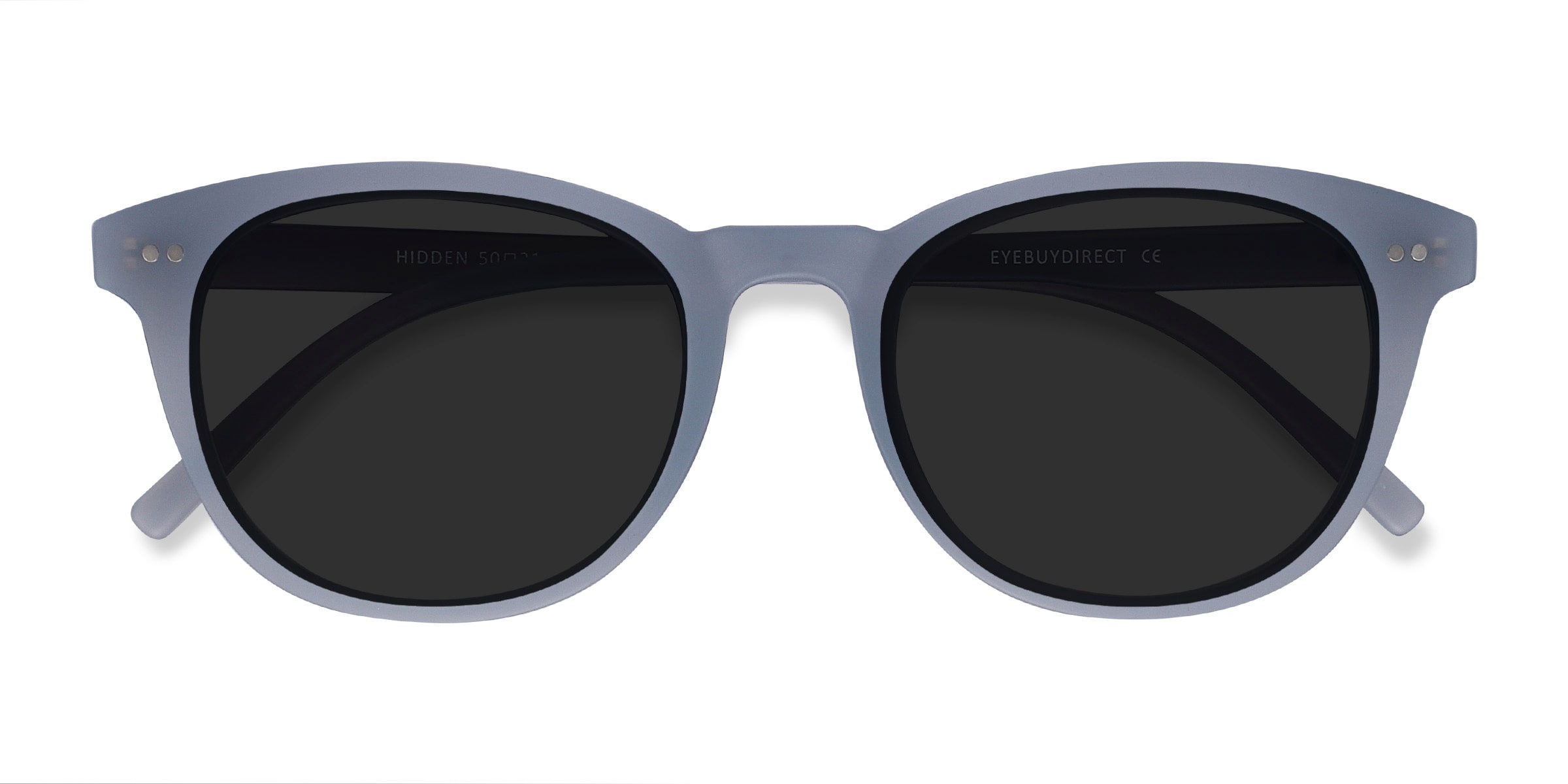 Hidden - Cat Eye Blue Gray Frame Prescription Sunglasses | Eyebuydirect