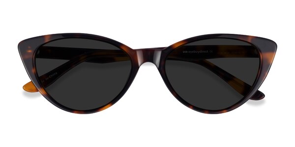 Jolie - Cat Eye Tortoise Frame Sunglasses For Women | Eyebuydirect Canada