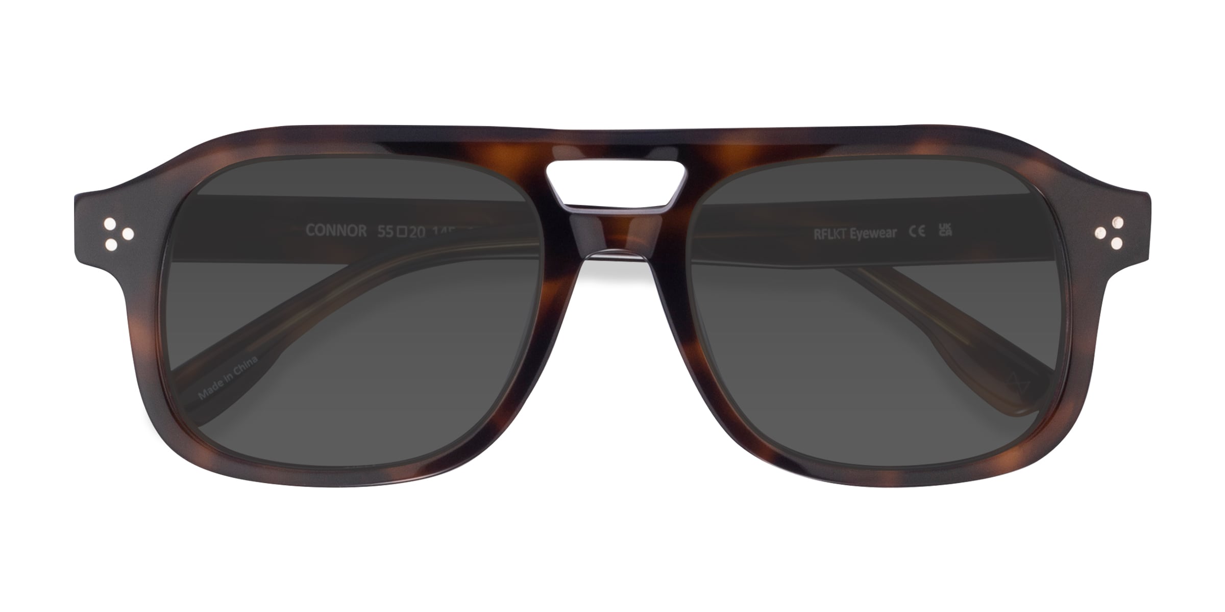 Connor - Aviator Tortoise Frame Sunglasses For Men | Eyebuydirect Canada