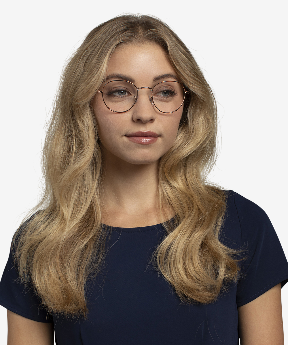 Ray-Ban RB3582V Round - Round Bronze Copper Frame Eyeglasses ...