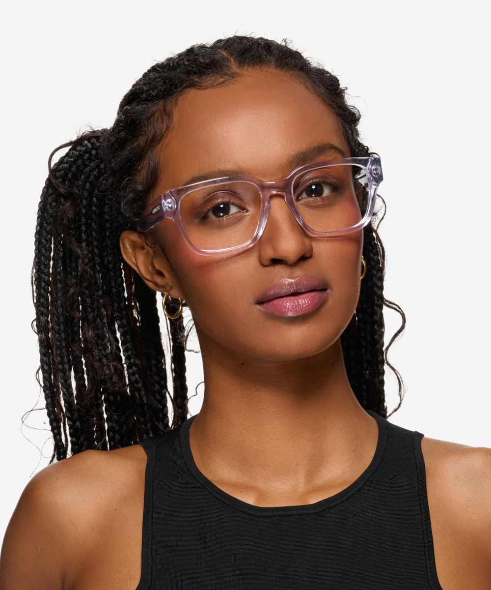 ARNETTE AN7205 Type Z - Square Crystal Frame Eyeglasses | Eyebuydirect ...